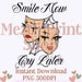 Chicano-chicana-smile Now Cry Later-oldies-png-sublimination-eco ...