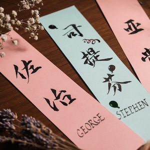 Translated English Name Into Chinese Name Handwritten Chinese & Western ...