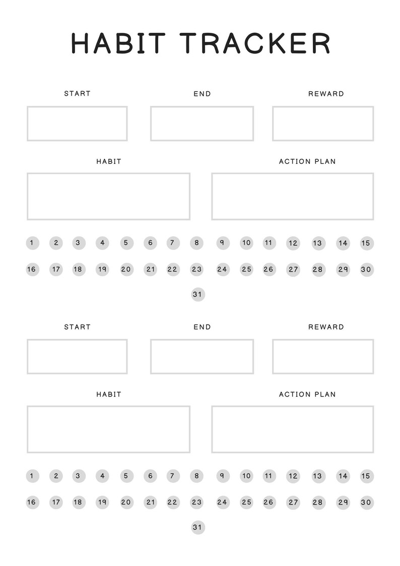 Ultimate Tracker Bundle | Digital Download | Habit, Health, Finance ...