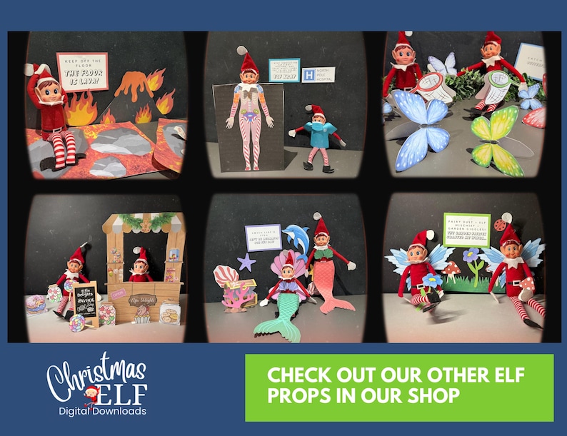 Elf Shrinking Machine Digital Download Printable Christmas Prop - Etsy