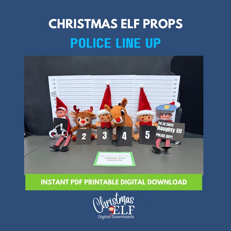 Police Elf on the Shelf - Etsy