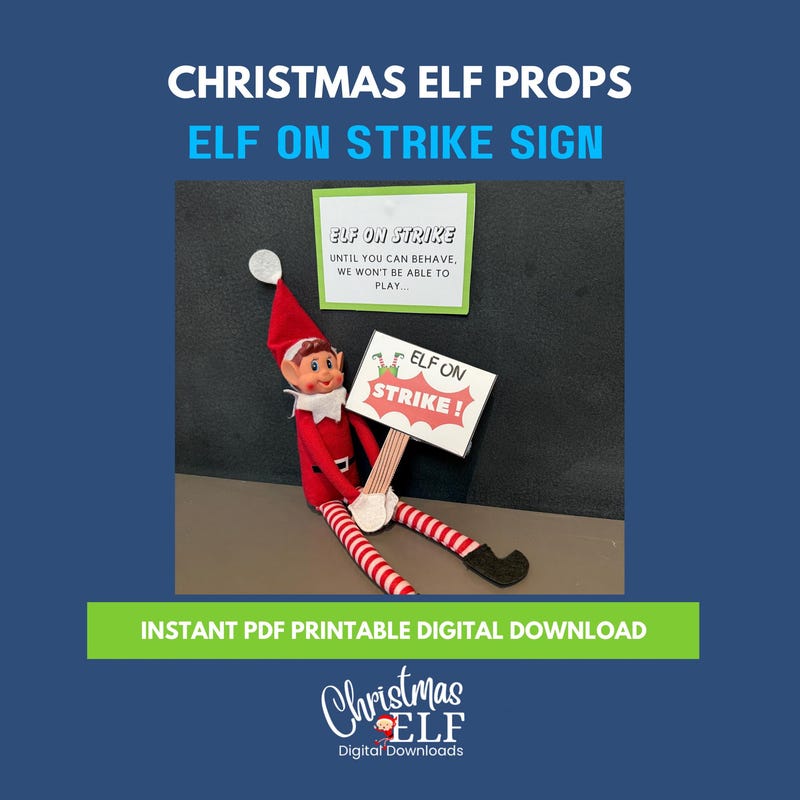 Elf Sign - Etsy