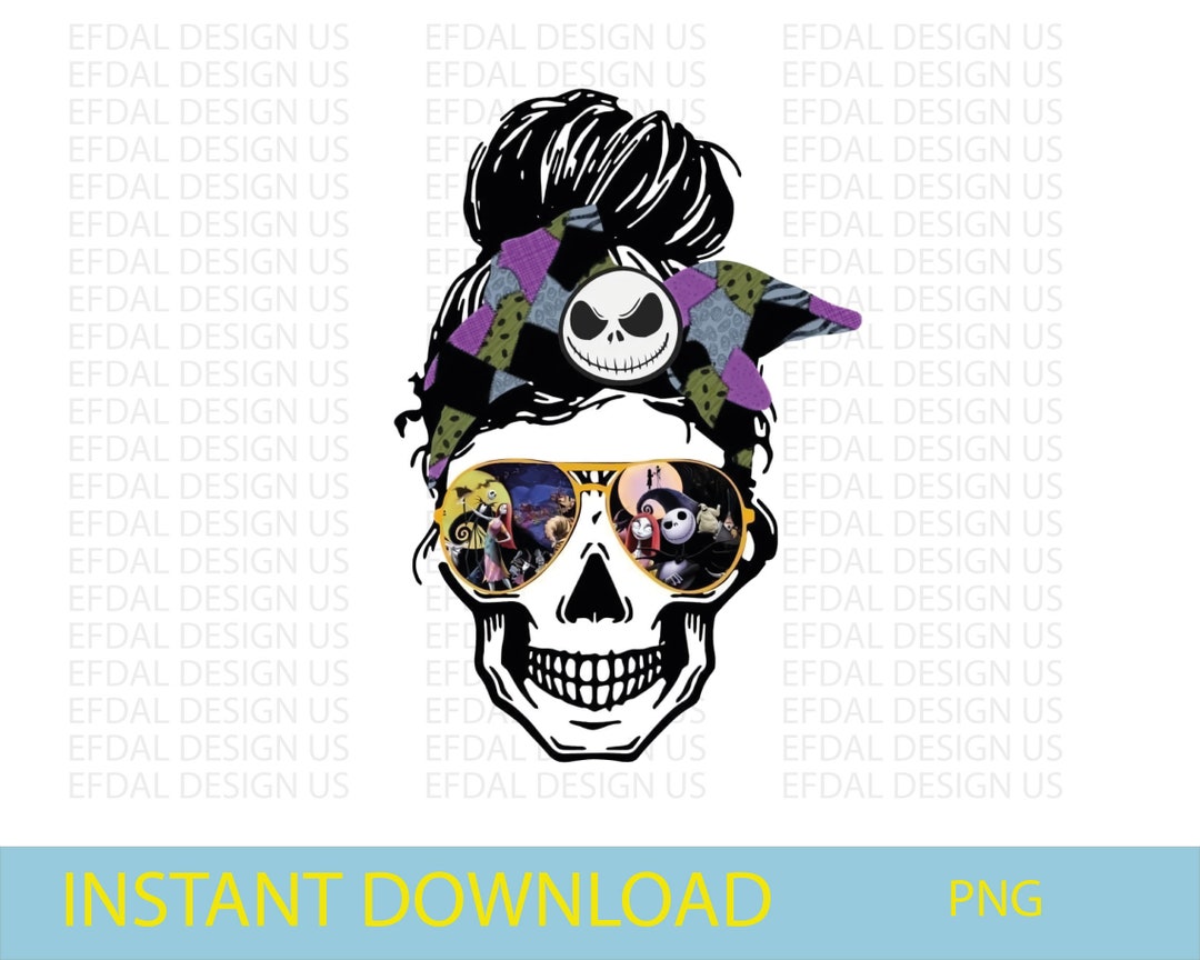 The Nightmare Before Christmas PNG Bundle Sublimation, Spooky Vibes ...