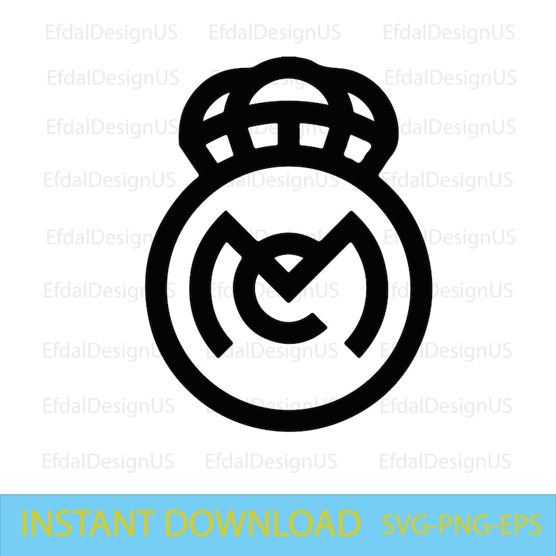 Real Madrid Vector Logo, Downloadable Files, Vector Images, Football ...