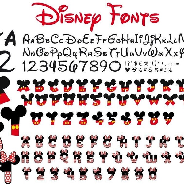 Mickey Mouse Svg - Etsy