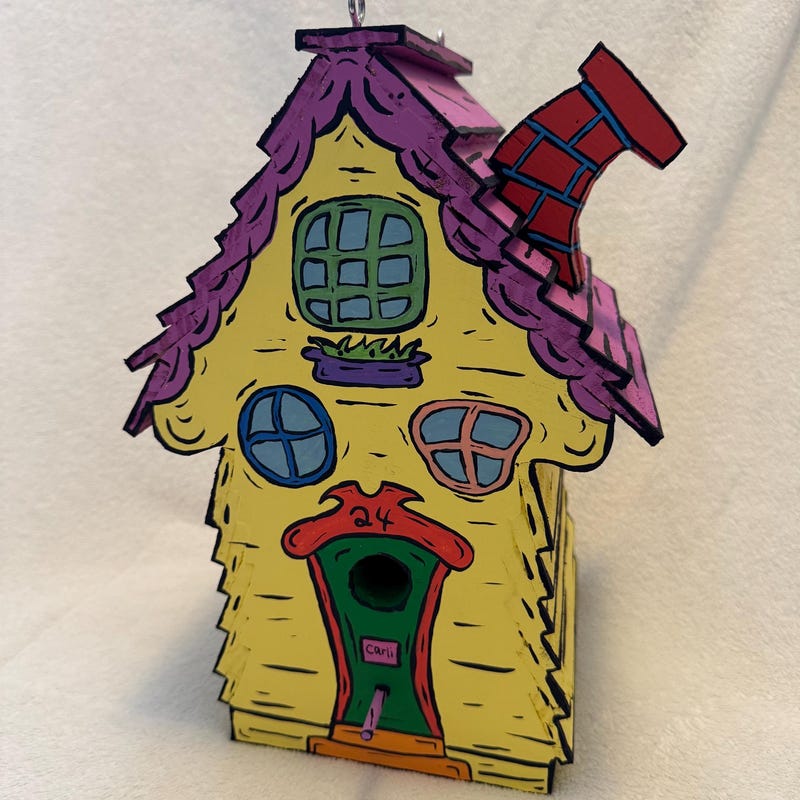 Whimsical Wooden Houses - Etsy