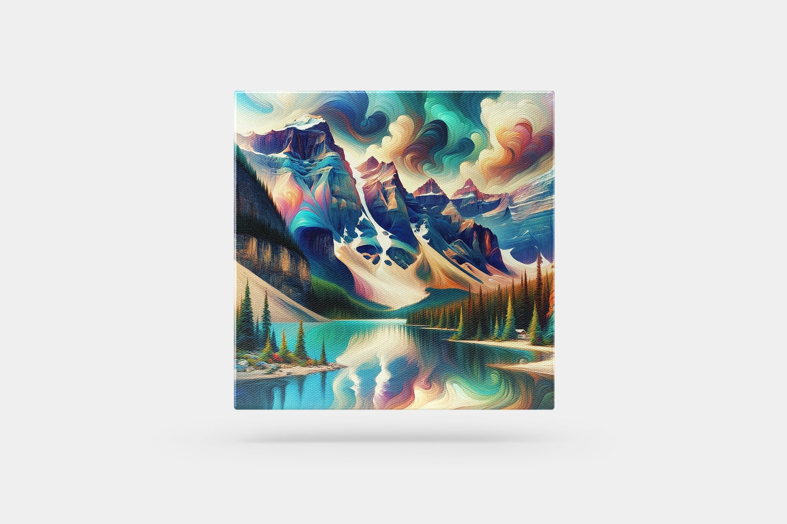 Whimsical Waters: the Surreal Reflections of Banff - Etsy