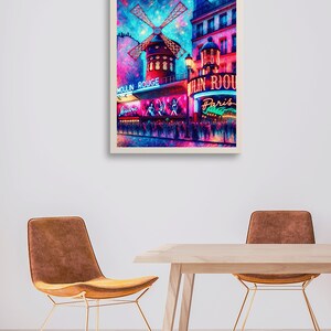Retro Jazz Club Poster: Nostalgic Art Print of Lively Music Scene in ...