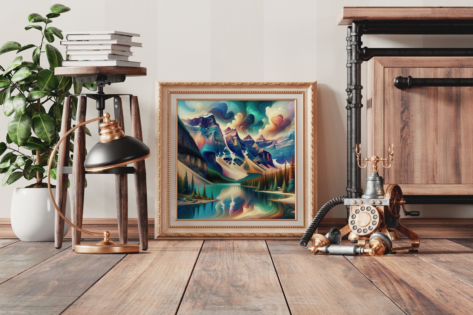 Whimsical Waters: the Surreal Reflections of Banff - Etsy