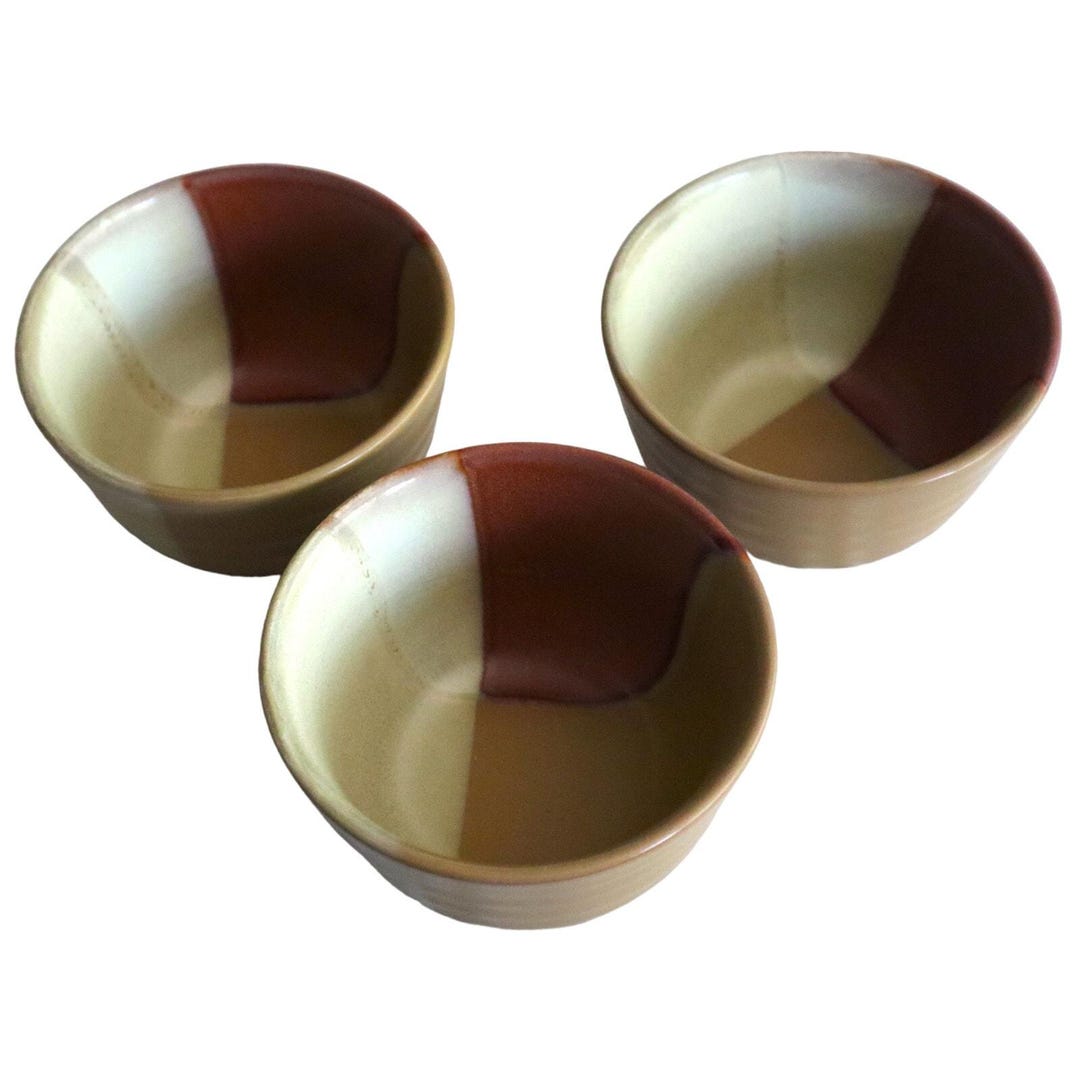 Vintage Sango Gold Dust Sienna Small Dessert Fruit Berry Bowls Salad ...