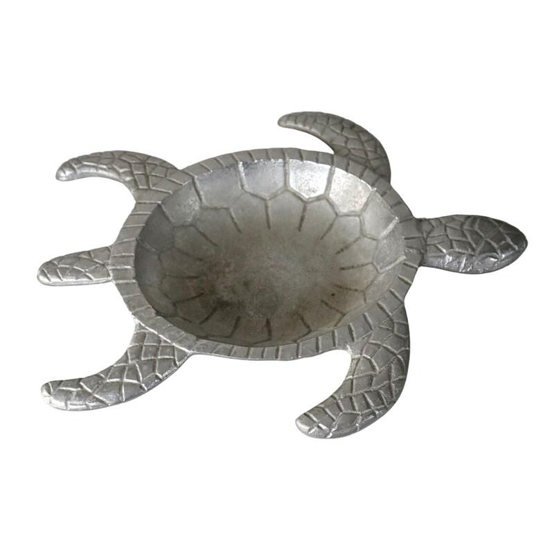 Vintage Turtle Shaped Bird Bath Garden Decor Outdoor Indoor Bowl Large ...