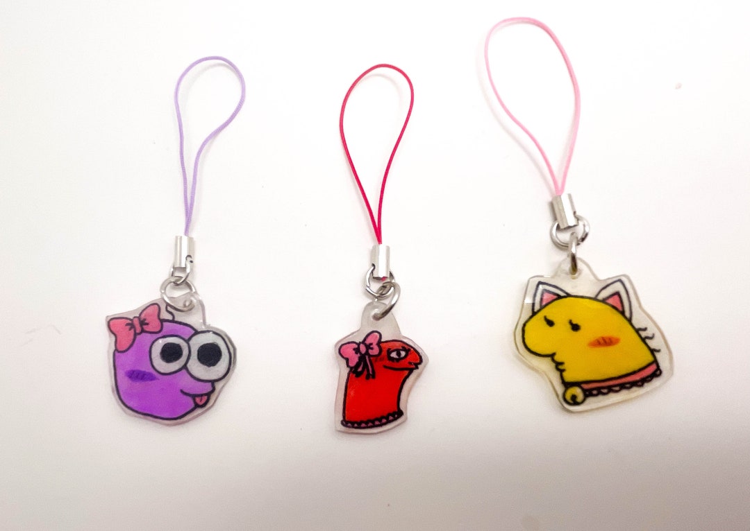 Smiling Friends Kawaii Keychain - Etsy