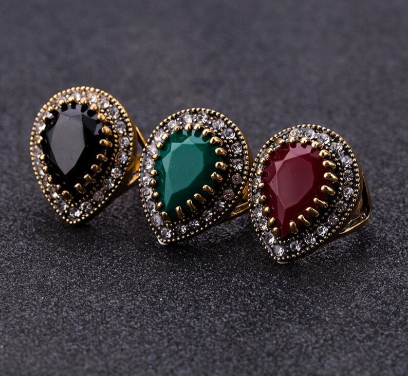 Exquisite Hurrem Sultan Ring Timeless Turkish Jewelry for Elegance and ...