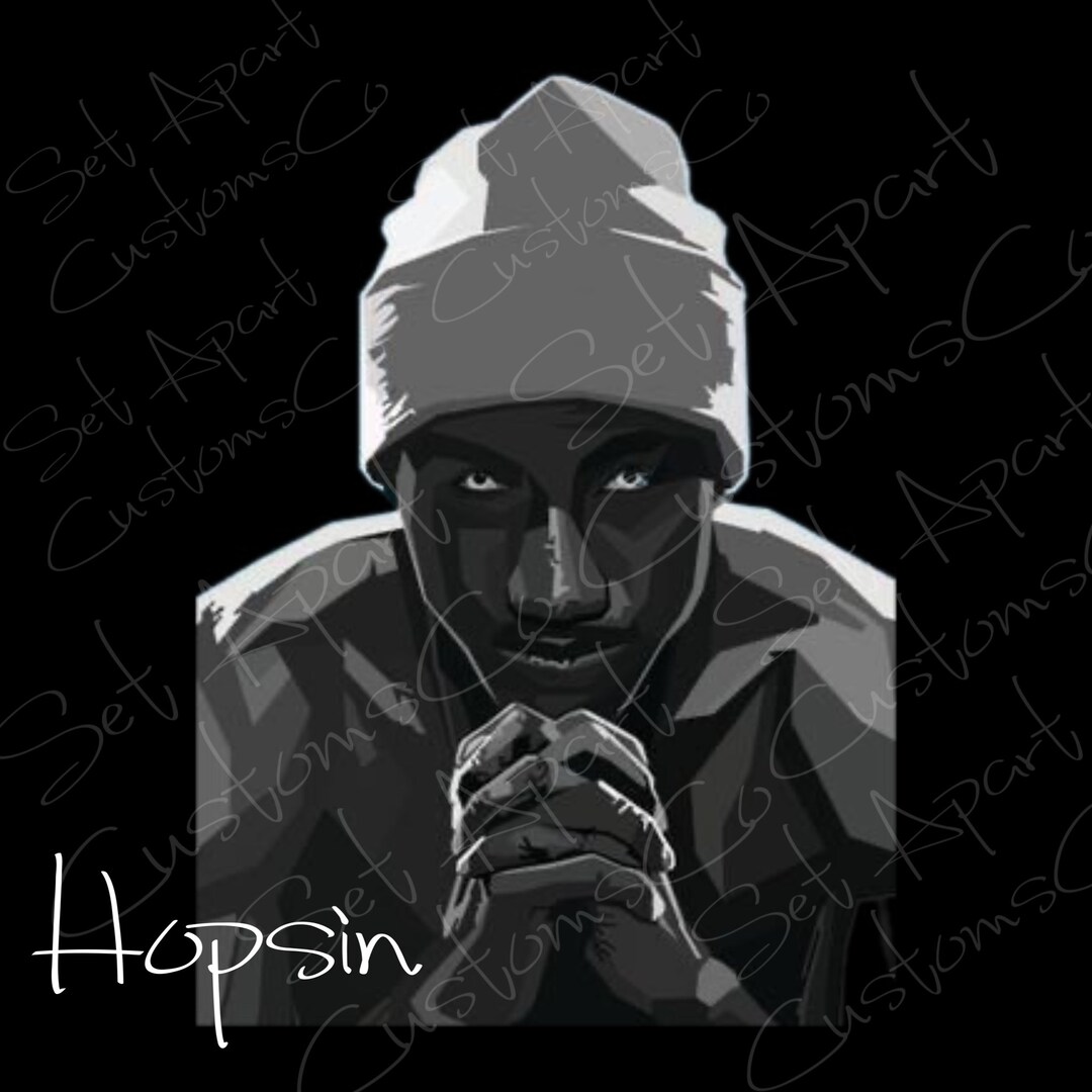 Hopsin PNG Rap Artist Sublimation High Quality Ready to Press - Etsy