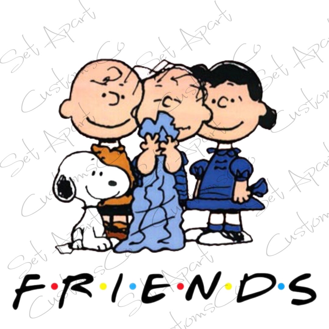 Charlie Brown Friends Font Digital Download 2 PNG File - Etsy