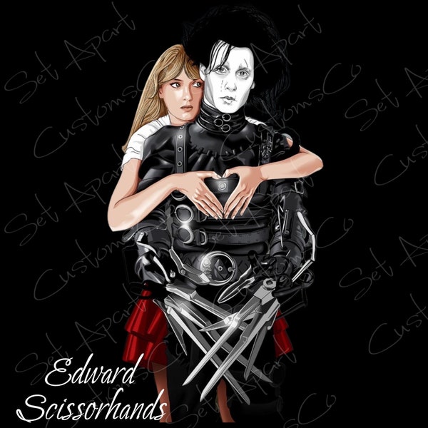 Edward Scissorhands - Etsy
