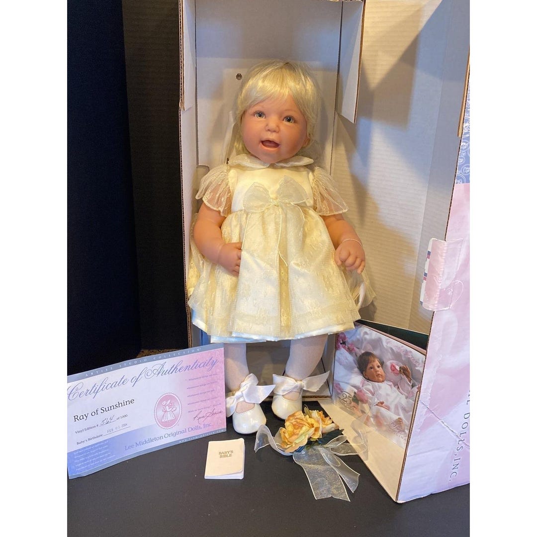 Lee Middleton “ray of Sunshine” A Riva Schick Original 20” Doll - Etsy