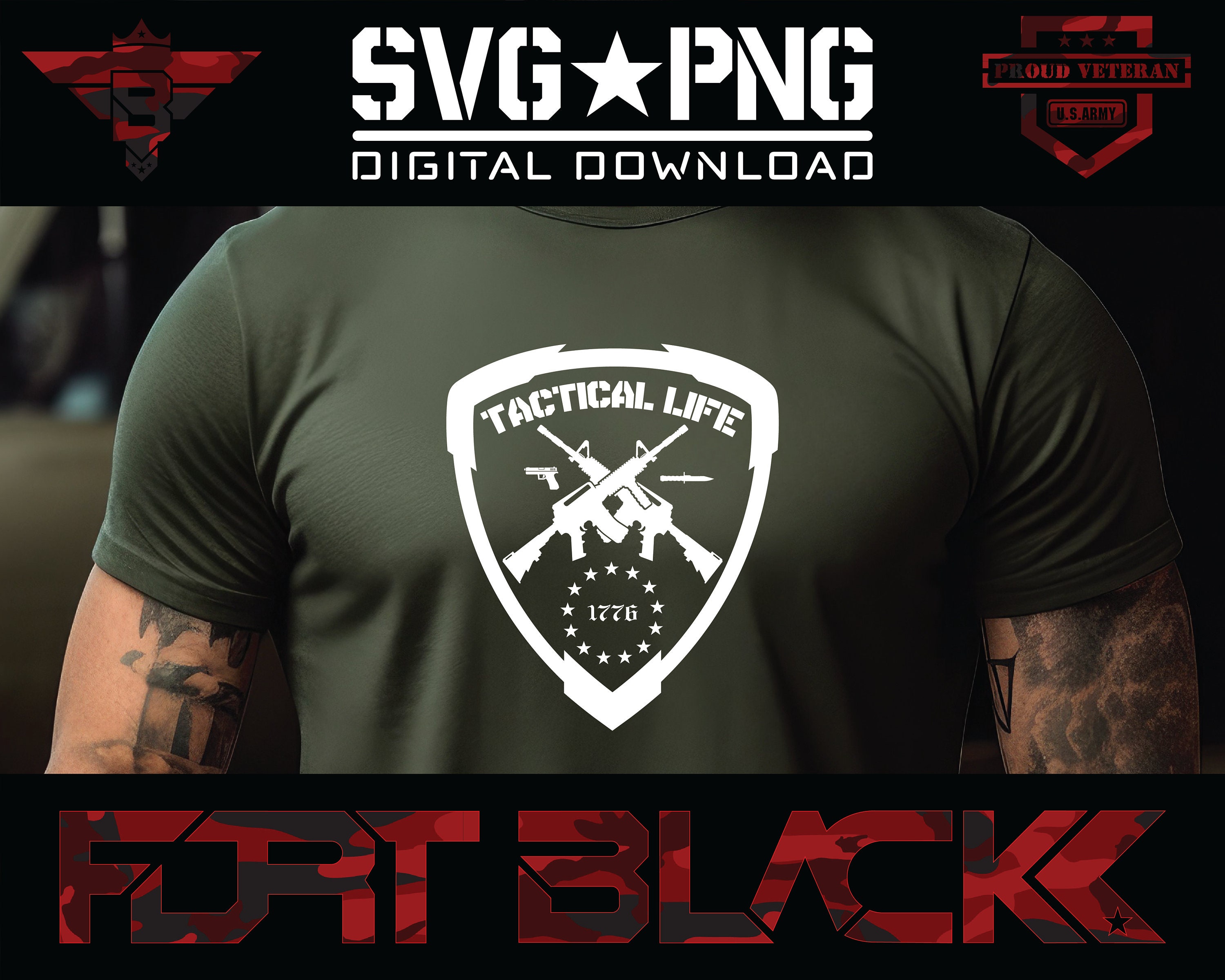 Tactical Life Png, Tactical Life Svg, Tactical Png, Tactical Svg ...