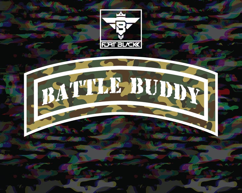 Battle Buddy Sticker, Patriotic Sticker, Tactical Sticker, Military Sticker, Tab Sticker ...