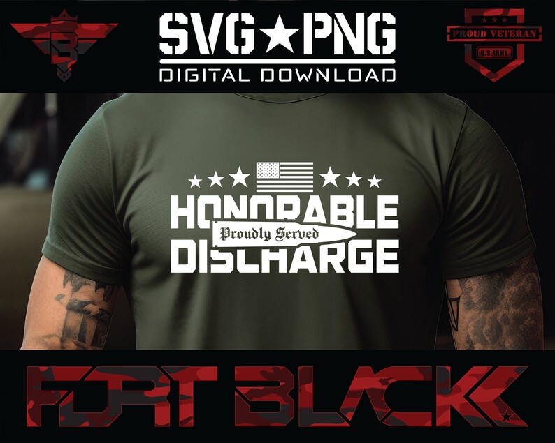 Honorable Discharge SVG PNG, Tactical Life Png, Tactical Life Svg ...