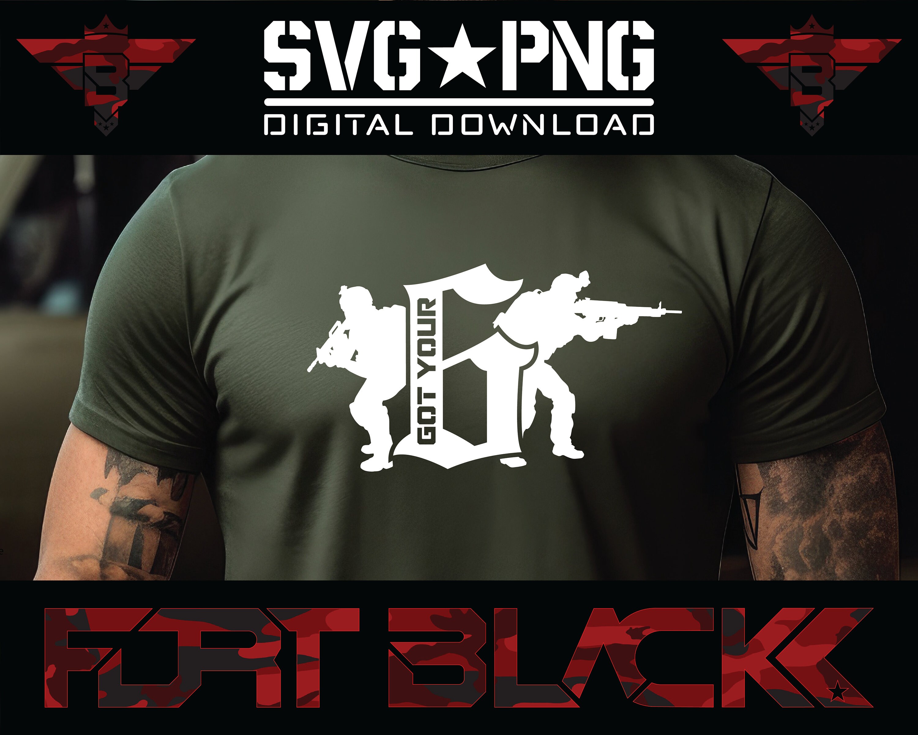 Got Your Six SVG PNG, Tactical Life Png, Tactical Life Svg, Tactical ...