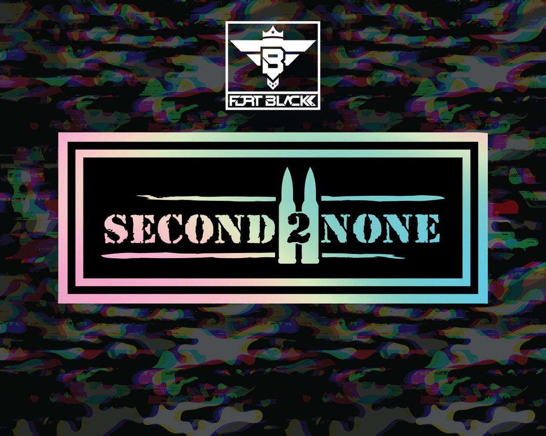 Second to None Sticker, Patriotic Sticker, Tactical Sticker, Military ...