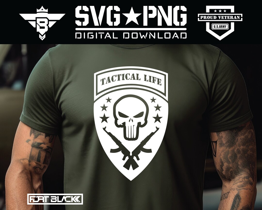 Tactical Life Png, Tactical Life Svg, Tactical Png, Tactical Svg ...