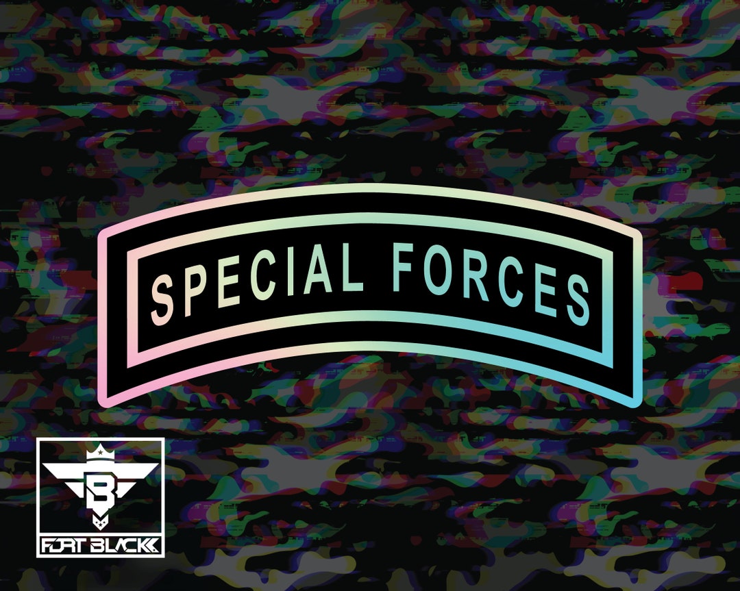 Special Forces Sticker, Patriotic Sticker, Tactical Sticker, Military ...