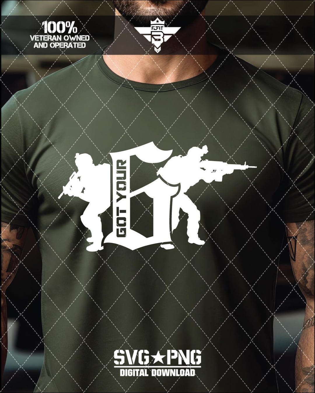 Got Your Six Tactical Design: Military SVG PNG (digital Download), T ...