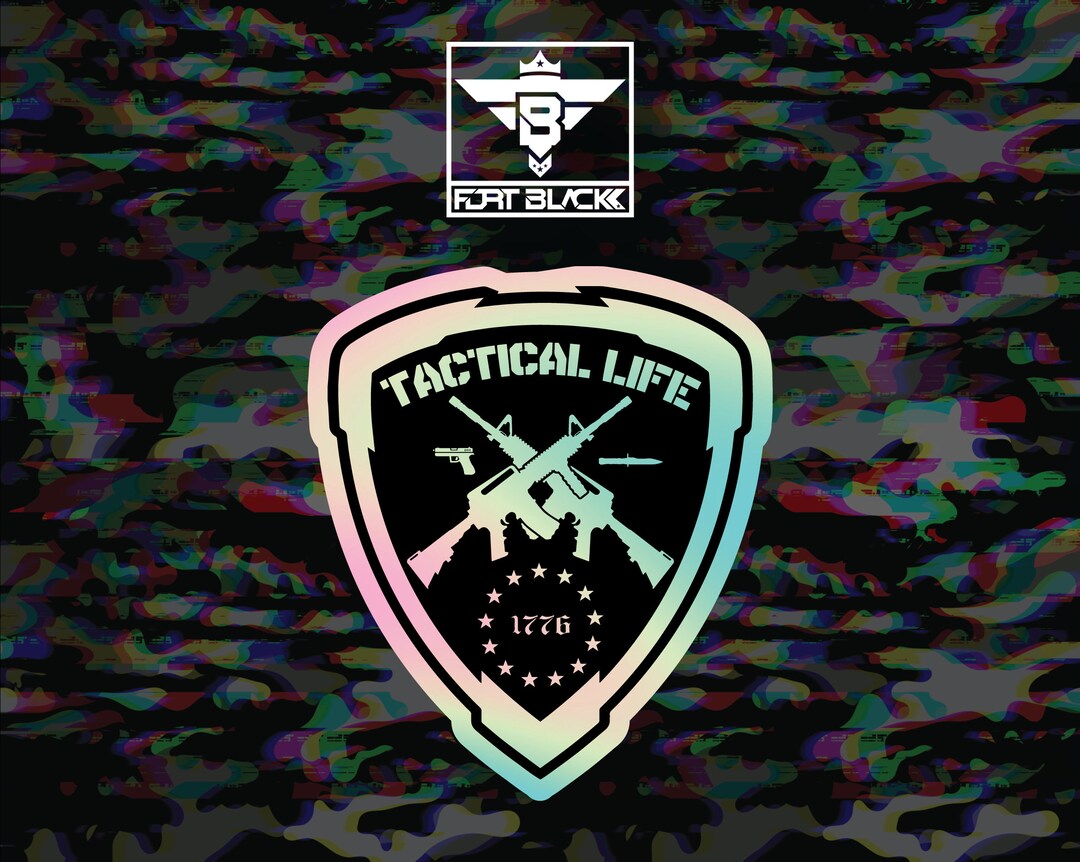 Tactical Life Sticker, 1776 Sticker, Patriotic Sticker, Tactical ...