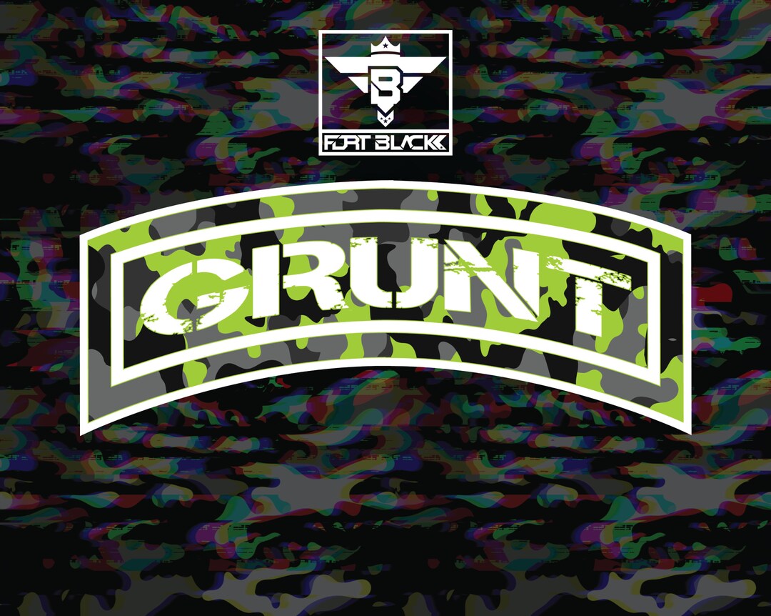 Grunt Military Sticker, Patriotic Sticker, Tactical Sticker, Military ...