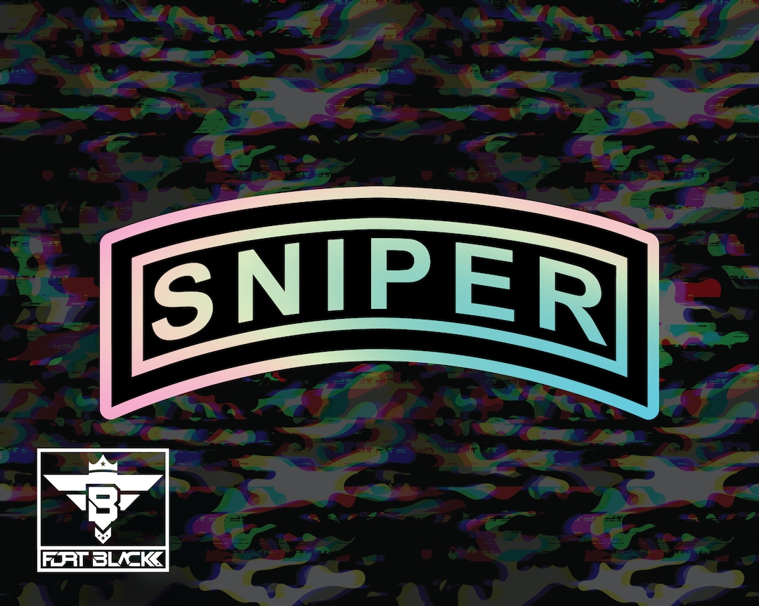 Sniper Sticker, Patriotic Sticker, Tactical Sticker, Military Sticker ...
