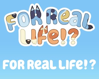 For Real Life Bracelet Set, Bluey and Bingo Bracelets, Stacking Stretch ...