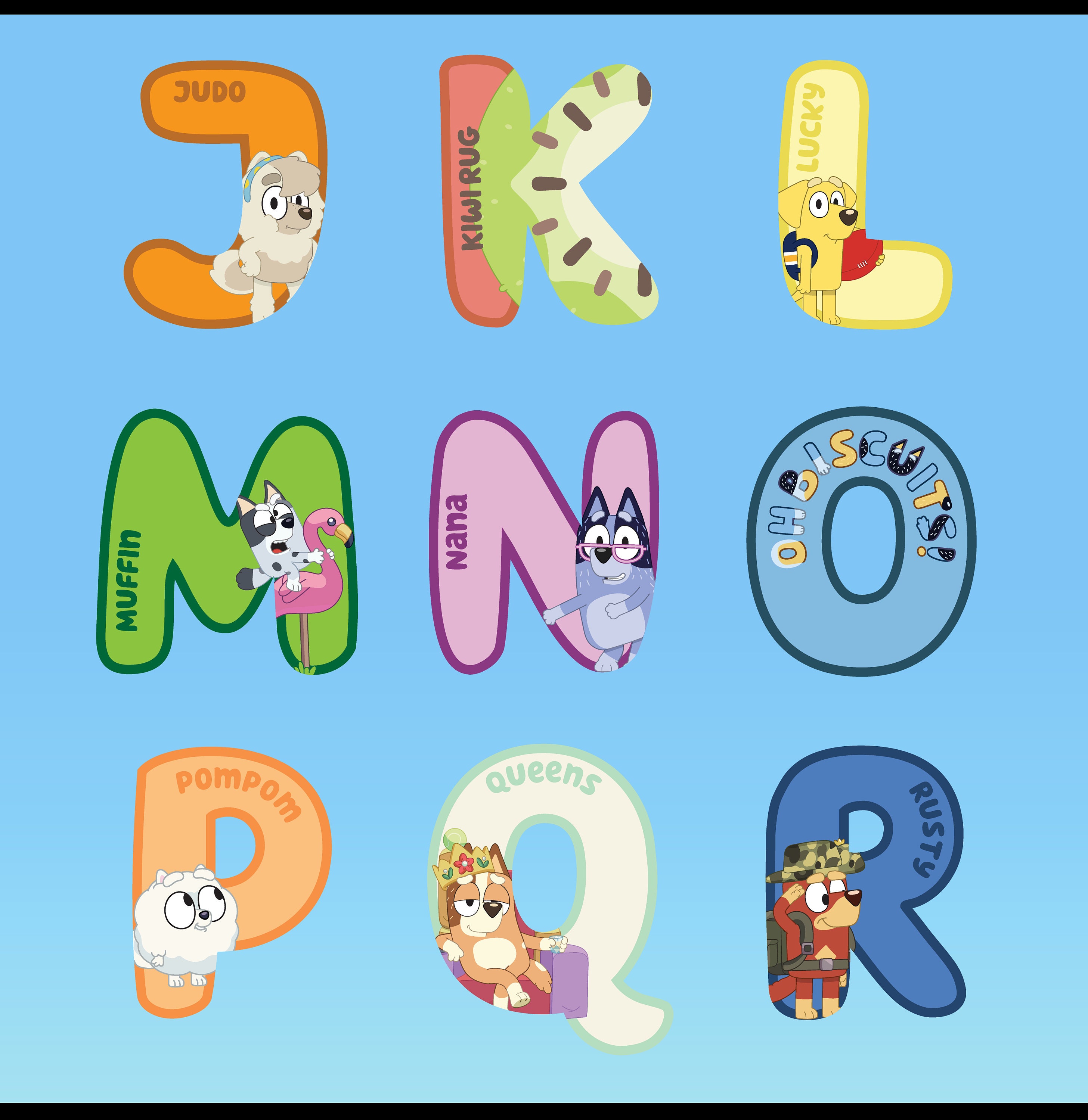 ABC Magnets - Etsy
