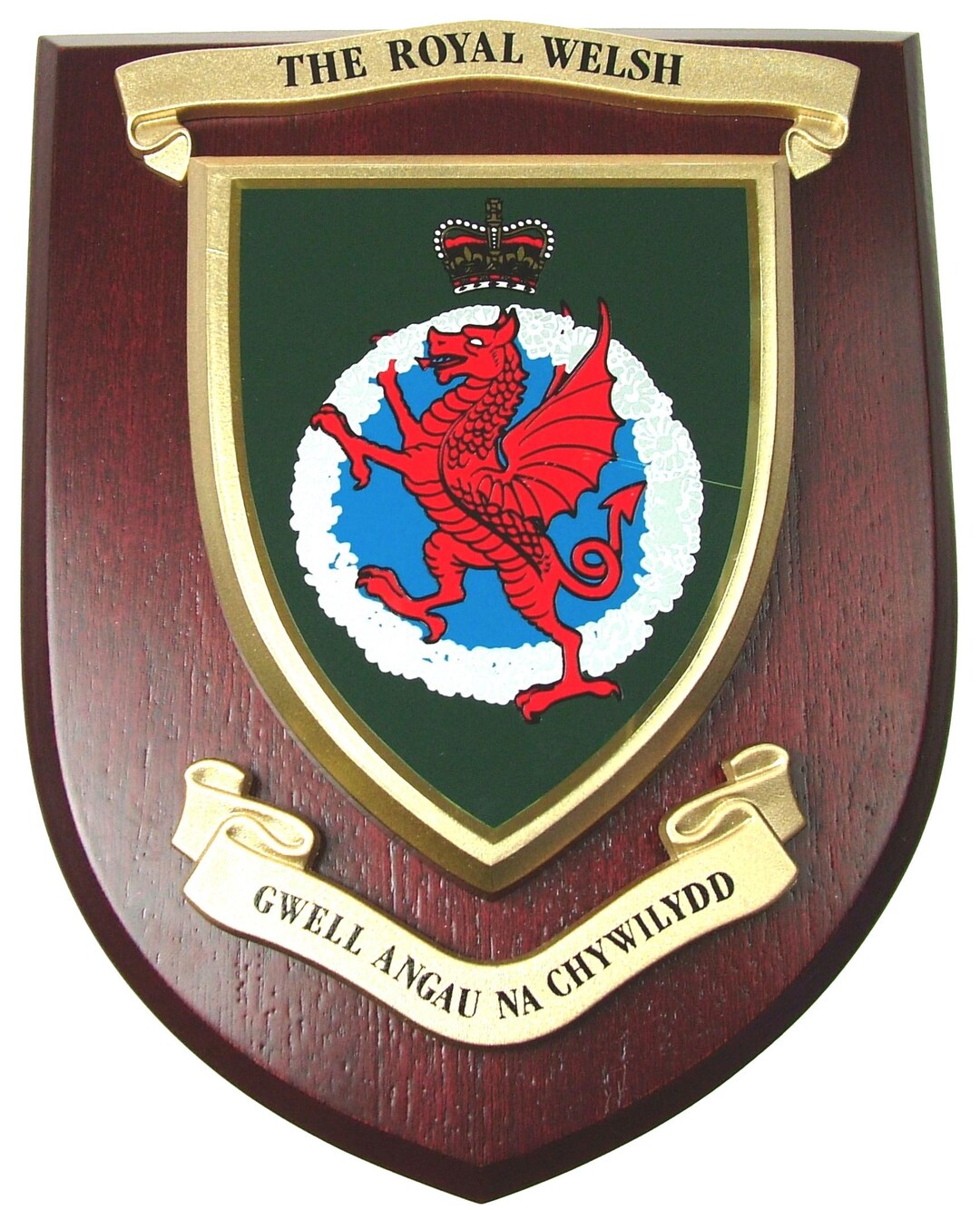 Royal Welsh Regiment Deluxe Made in the UK Regimental Veterans Wall ...