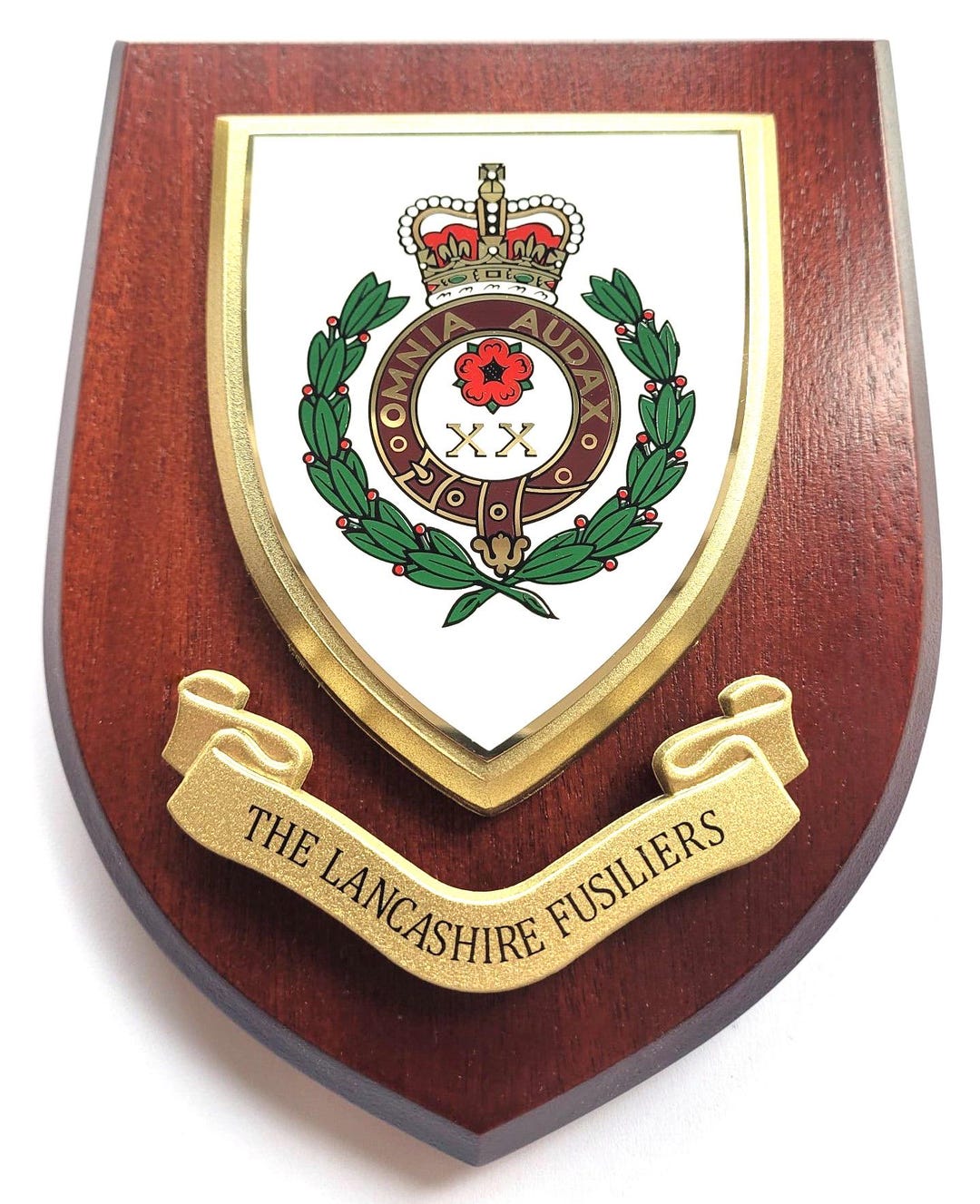 The Lancashire Fusiliers Deluxe Made in the UK Regimental Veterans Wall ...