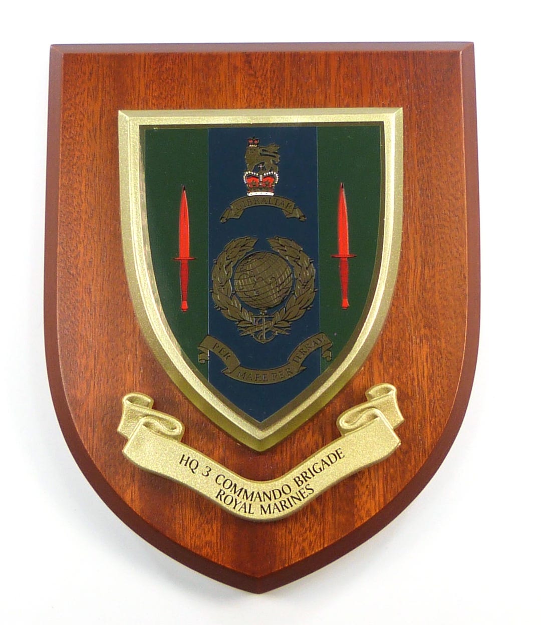 Royal Marines Commando HQ 3 Commando Brigade Deluxe Made in the UK ...