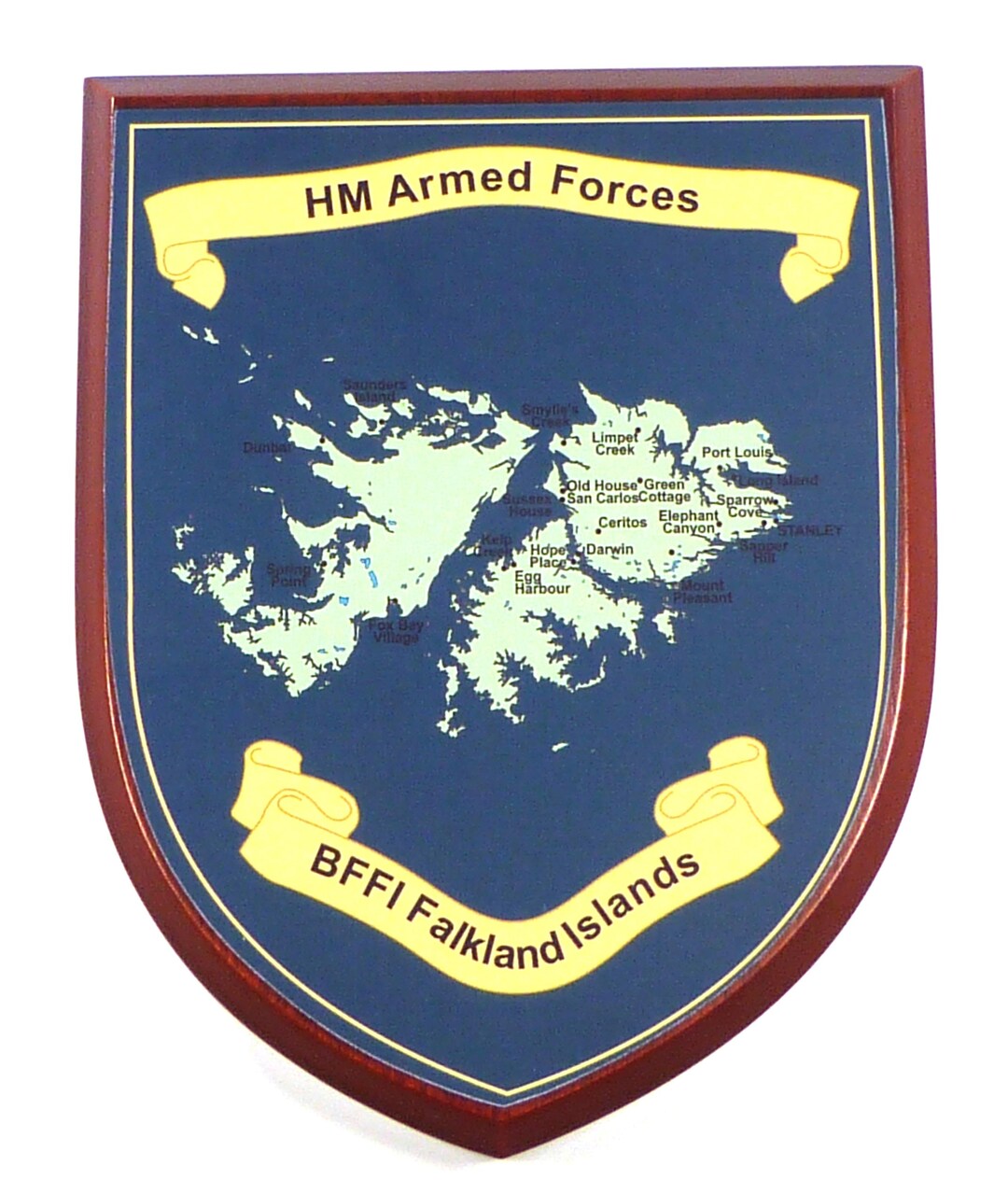 BFFI British Armed Forces Falkland Islands Classic Deluxe Made in the UK Regimental Veterans ...