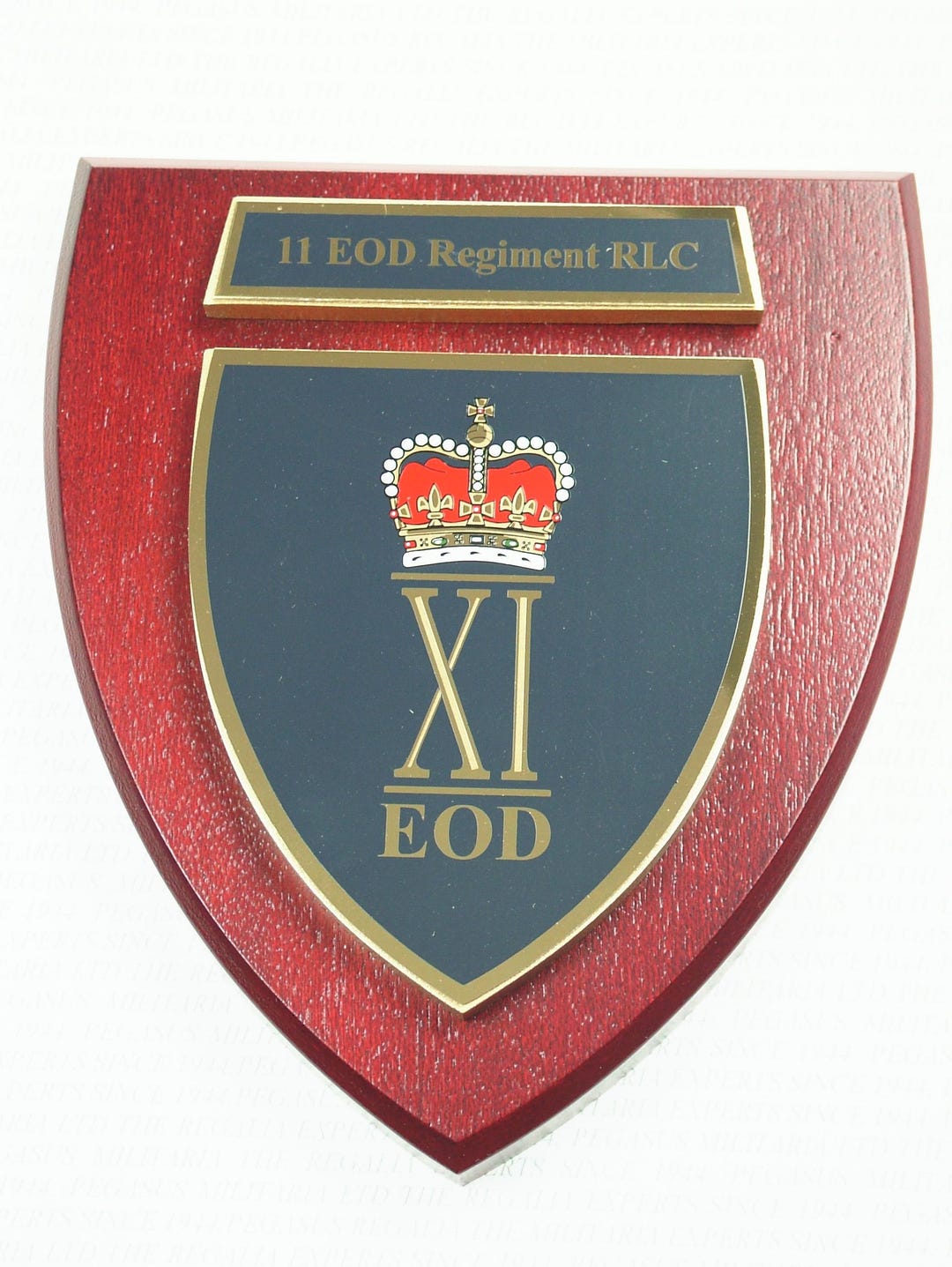 11 EOD RLC Royal Logistics Corps Deluxe Made in the UK Regimental ...