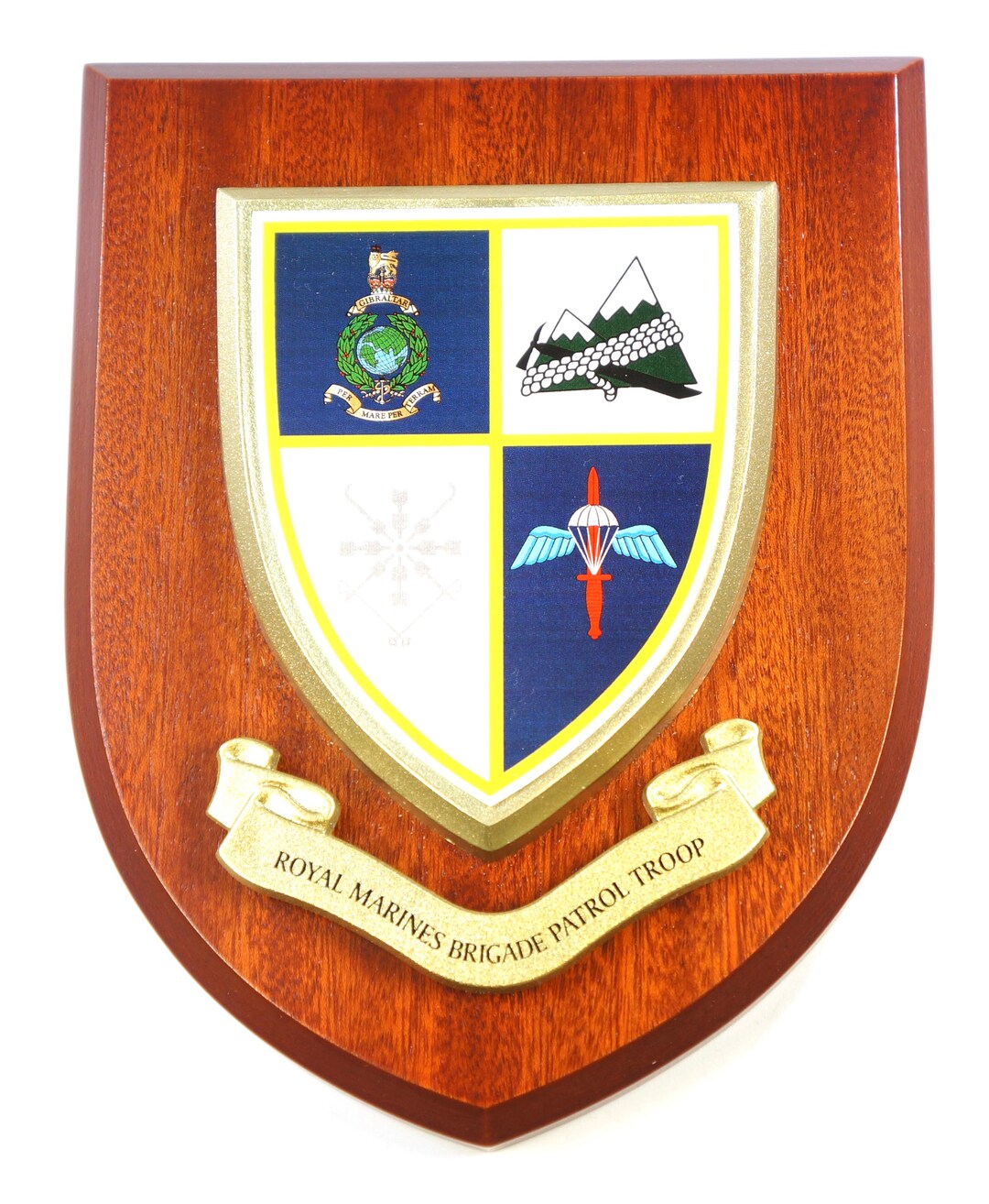 Royal Marines Commando Brigade Patrol Group Deluxe Made in the UK ...