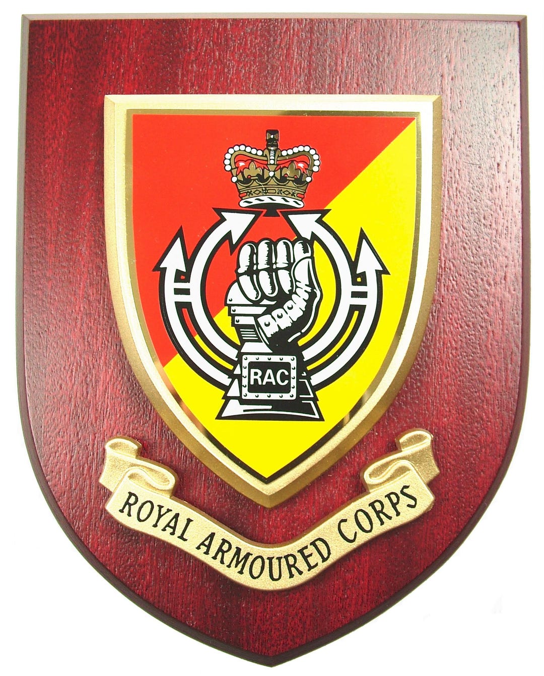 Royal Armoured Corps RAC Deluxe Made in the UK Regimental Veterans Wall ...