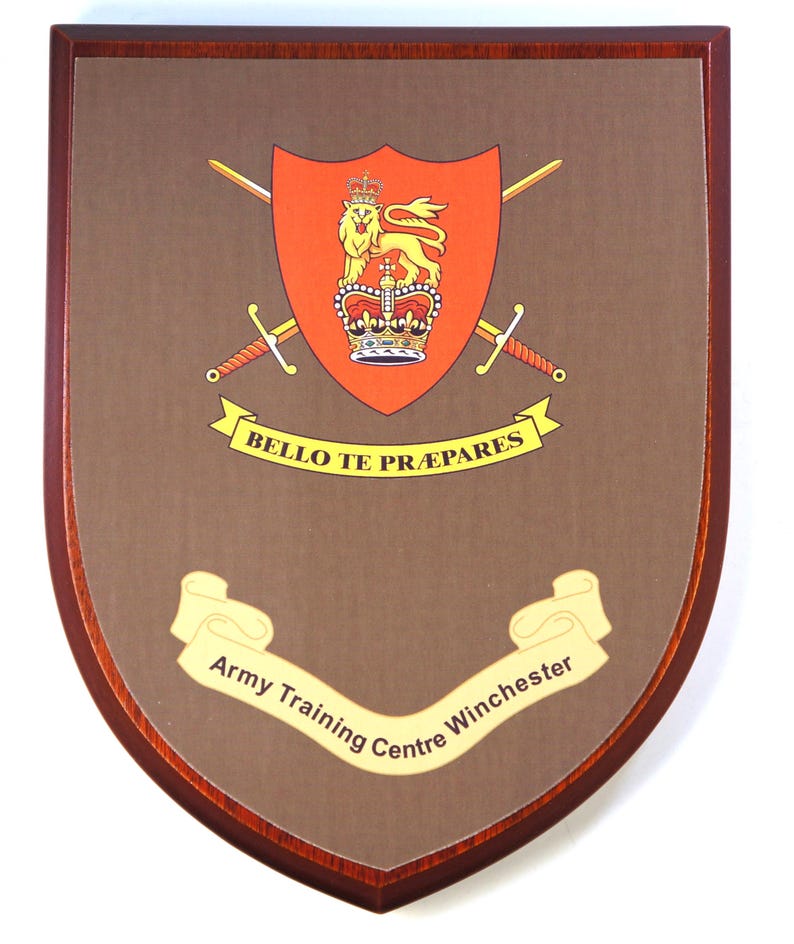 British Army Army Training Centre Winchester ITC Winchester Classic ...