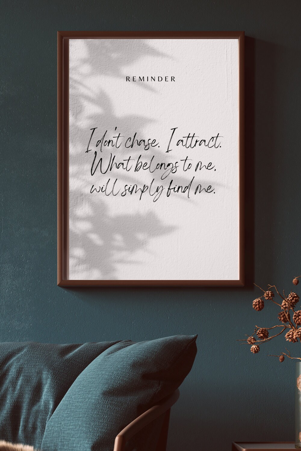 Positive Self-care Affirmations Wall Art Set, Digital Download, Wall ...