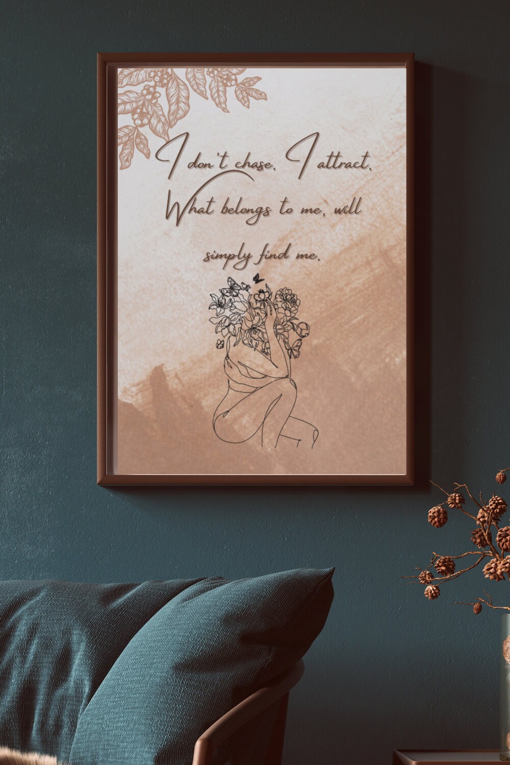 Positive Self-care Affirmations Wall Art Set, Digital Download, Wall ...