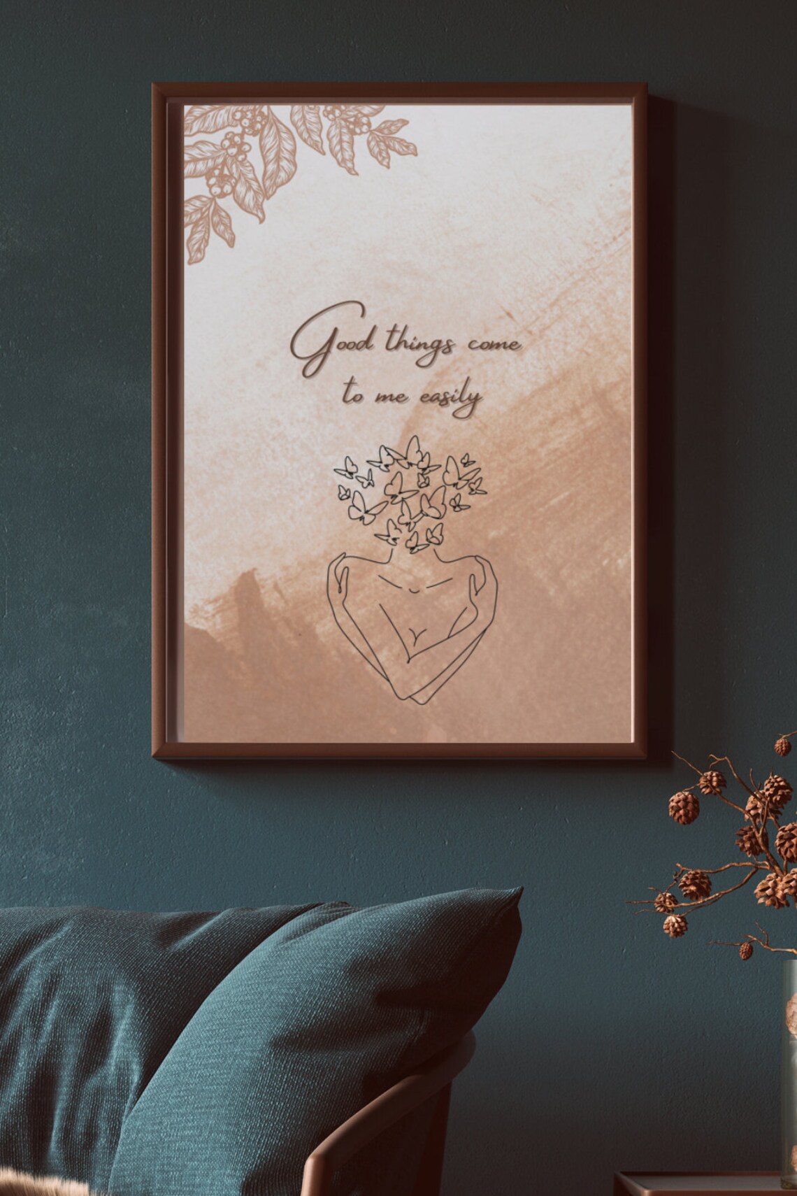 Positive Self-care Affirmations Wall Art Set, Digital Download, Wall ...