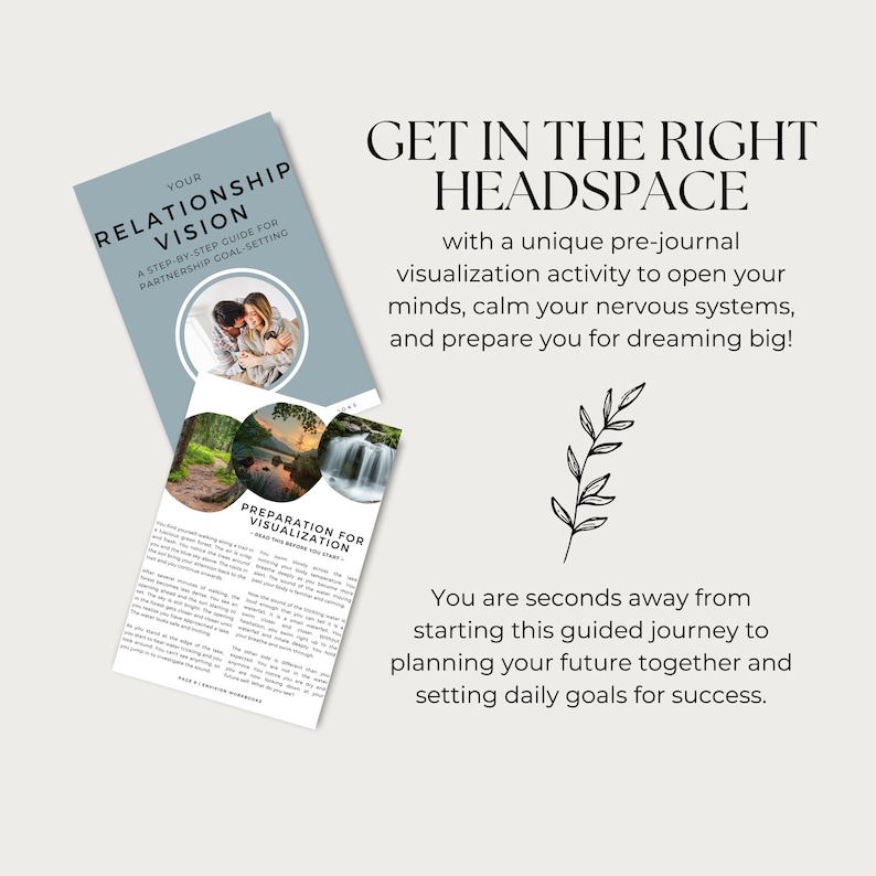 Relationship Visualization Workbook for Couples | Guided Journal ...