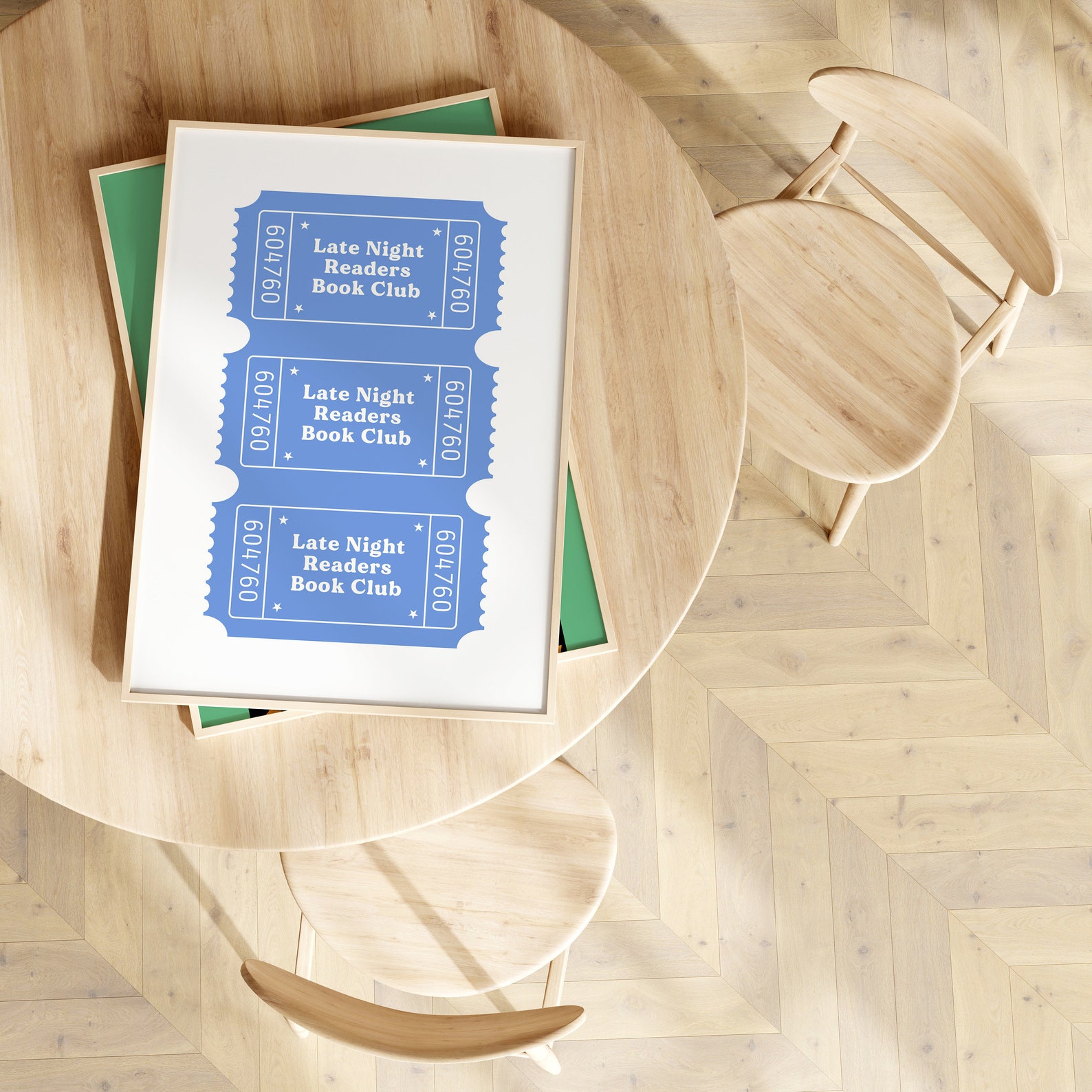Bookish Ticket Print: Late Night Readers Club (digital Download) - Etsy