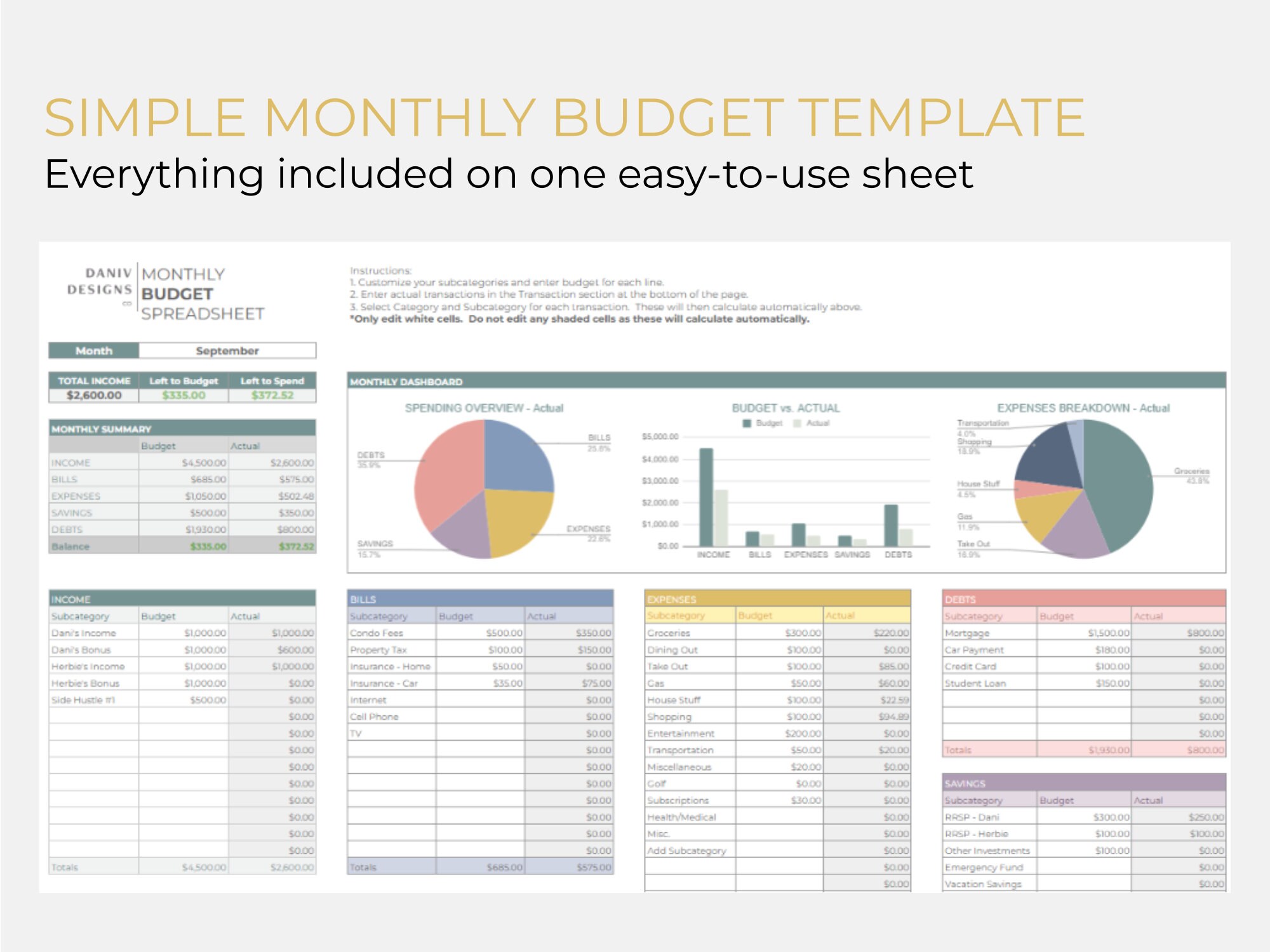 Goal Setting Digital Planner Bundle New Year Resolution Goal Planner ...