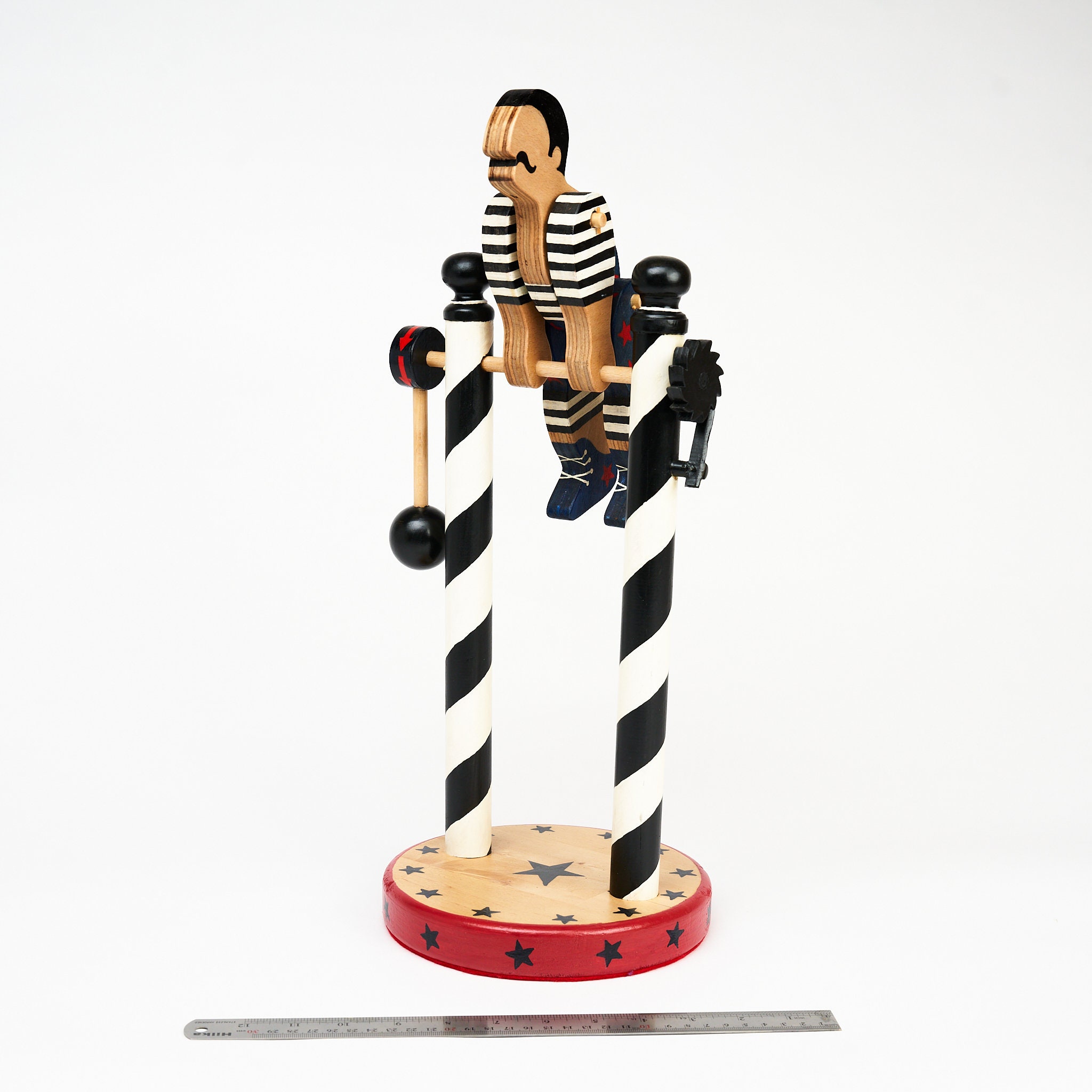 Male Acrobat Designed, Made, Painted by Nuccia in Lymington in the UK ...