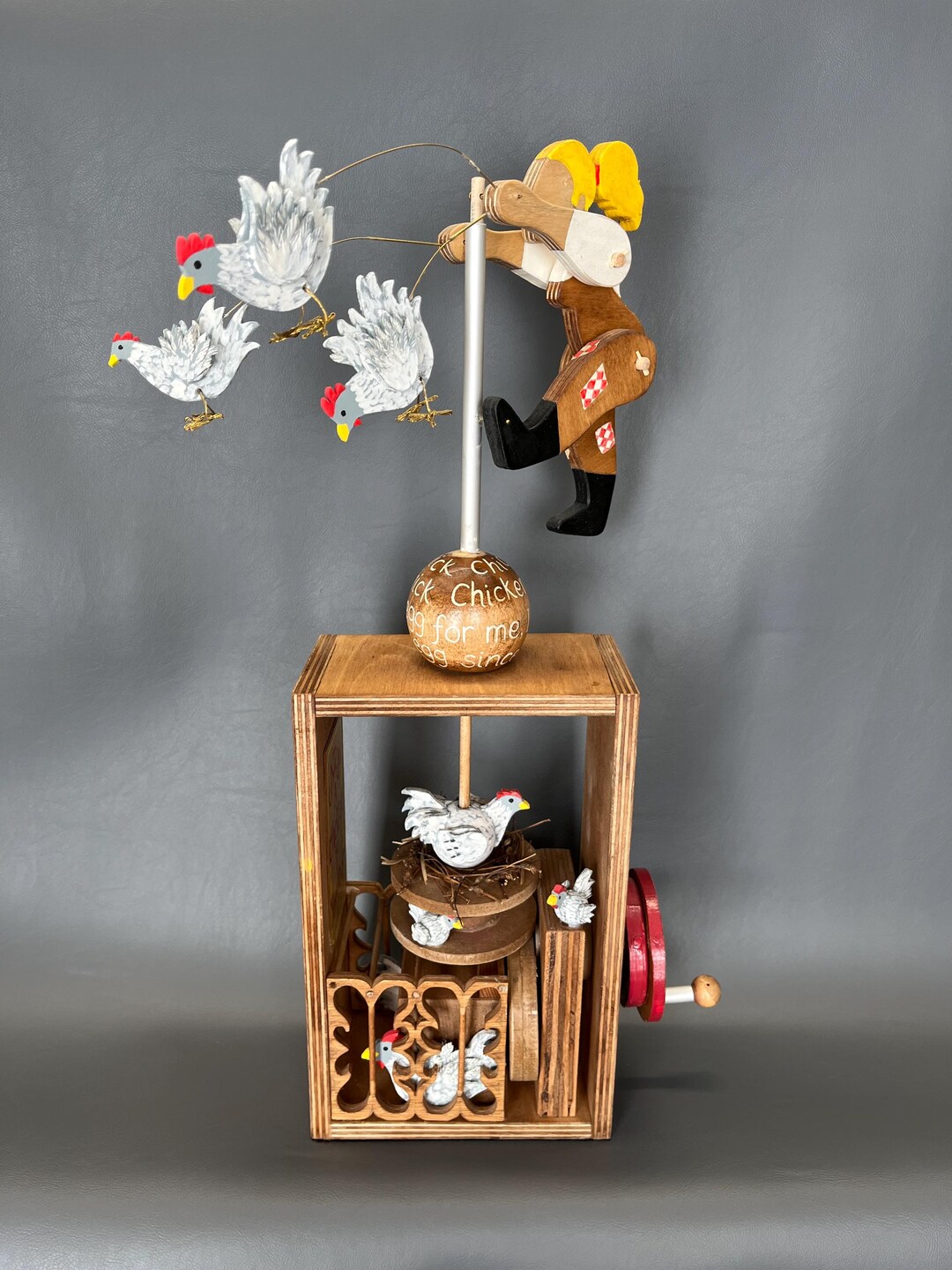 Chicken Catcher Moving Automata - Etsy